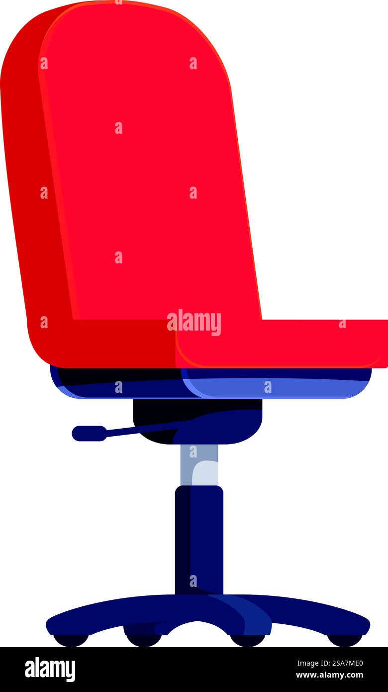 Red office chair standing out from the crowd, representing ...