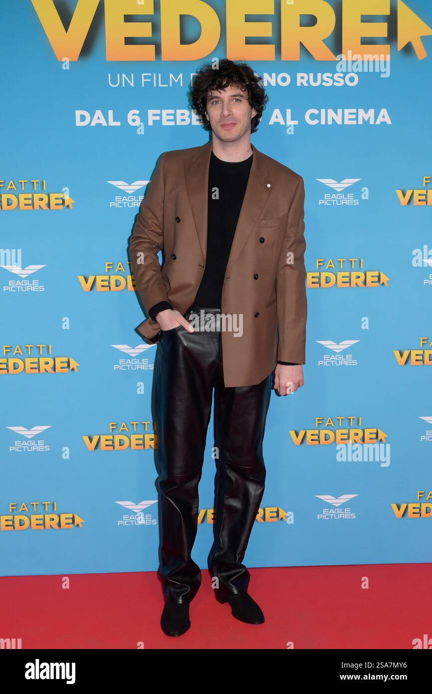 Rome, Italy. 28th Jan, 2025. Pierpaolo Spollon attends the red carpet ...