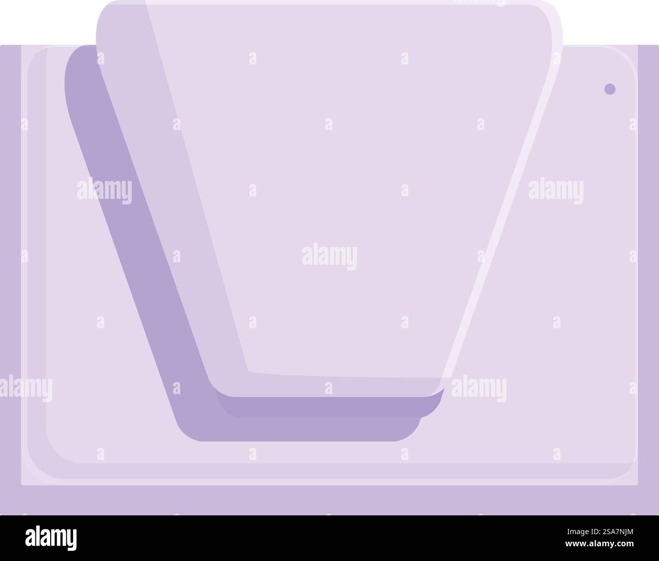 Simple and modern purple button icon, perfect for adding a touch of ...