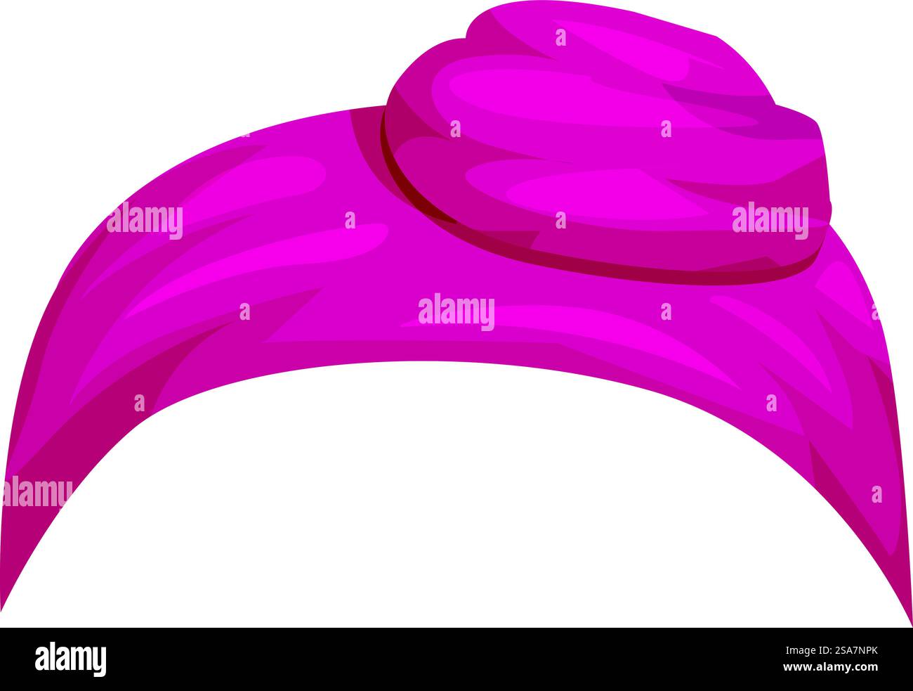 Bright pink indian turban, a symbol of sikh faith and cultural pride ...