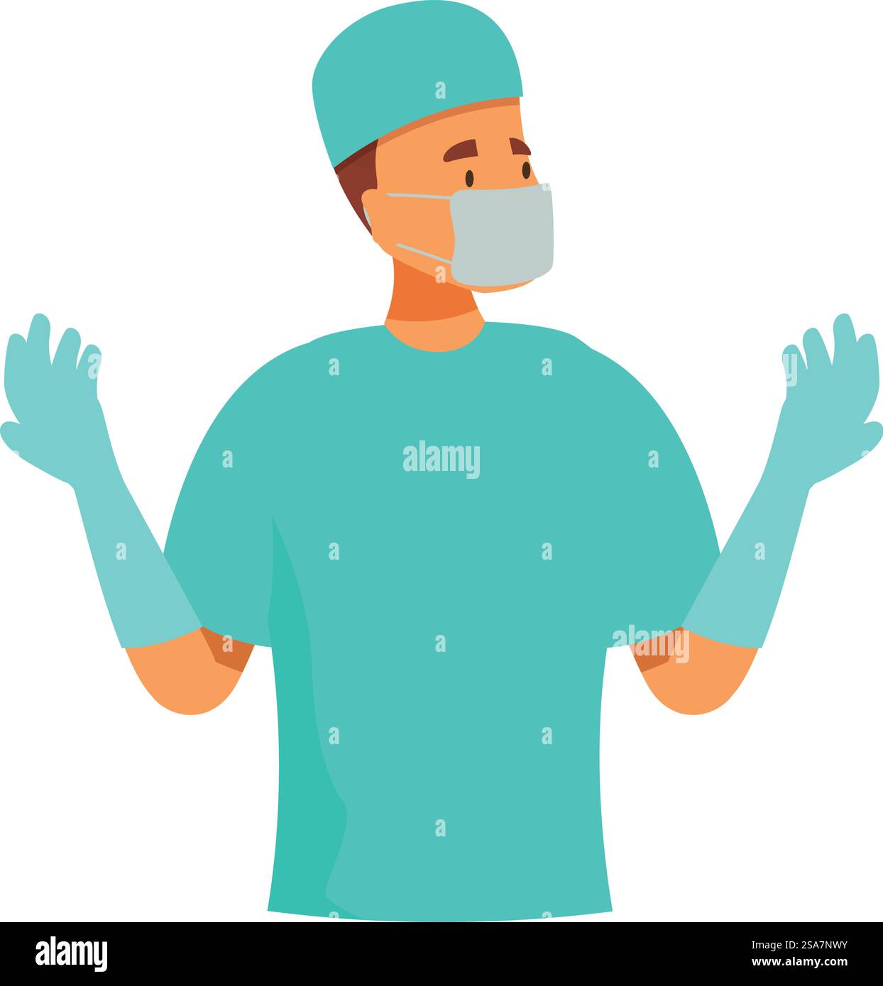 Surgeon ready surgery medical professional Cut Out Stock Images ...