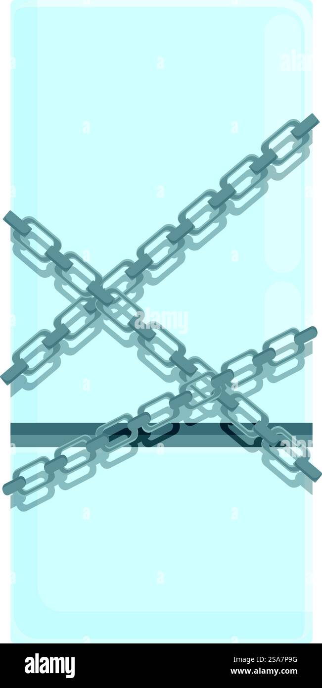 Inaccessible door Stock Vector Images - Alamy