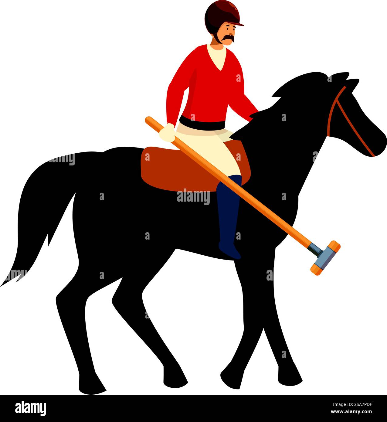 White horse wearing bridle Stock Vector Images - Alamy
