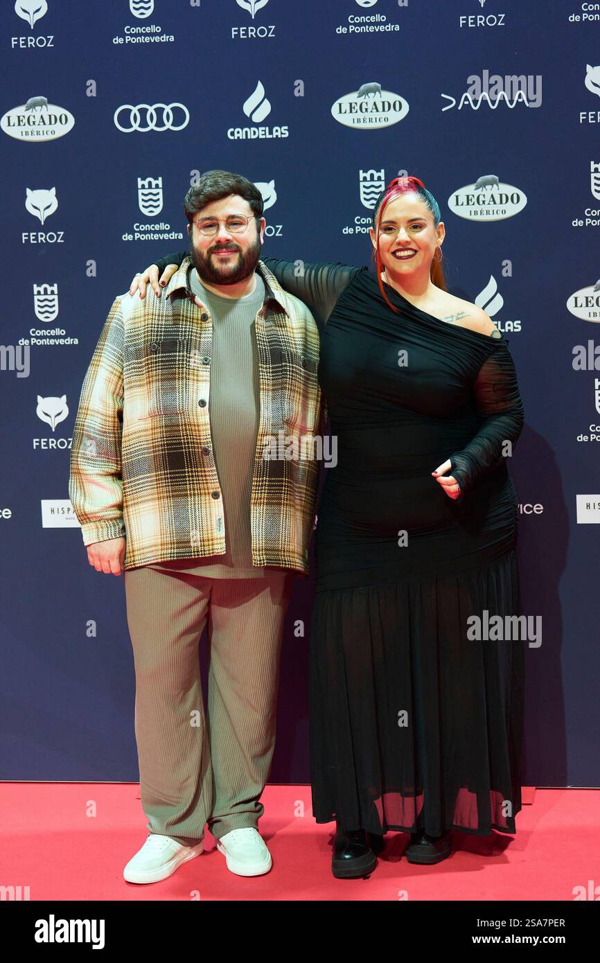 Andrea Compton attends 'Feroz Awards' 2025 Red Carpet at Pazo de la ...