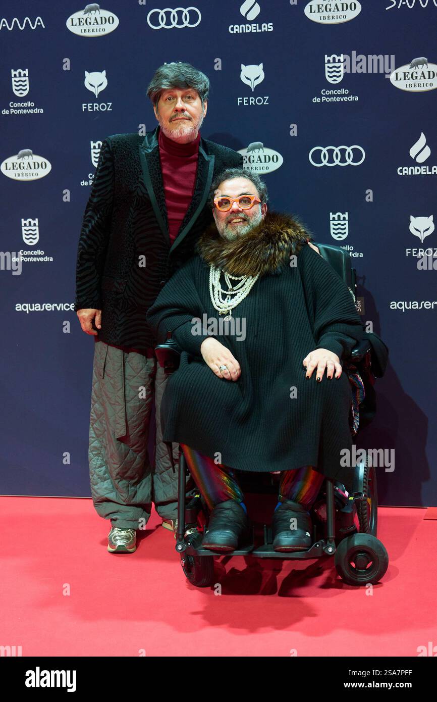 Bob Pop attends 'Feroz Awards' 2025 Red Carpet at Pazo de la Cultura on ...