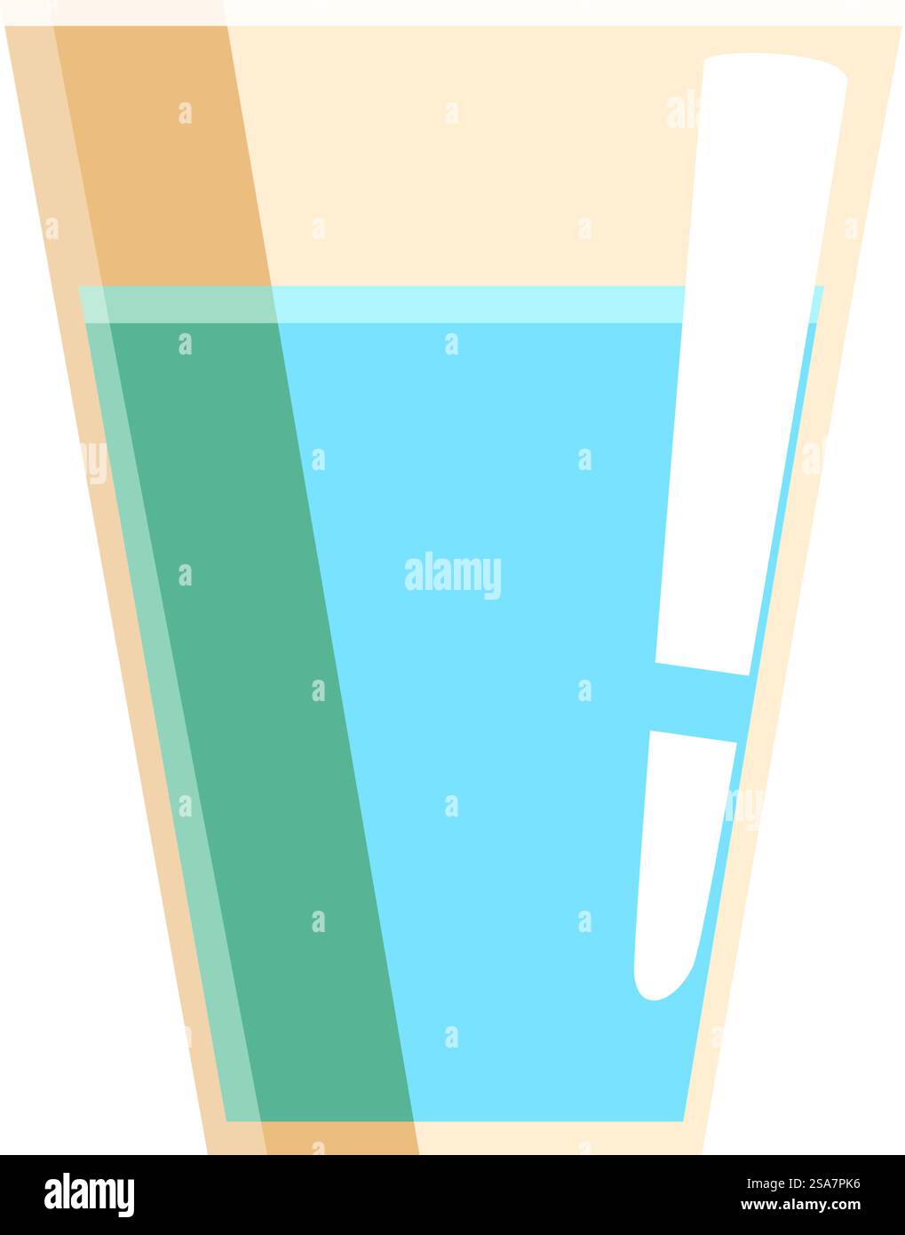 Glass of water with an effervescent tablet dissolving, ideal for ...