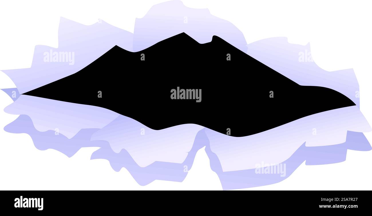 Ripped white paper creating a ripped effect with ripped edges and space ...