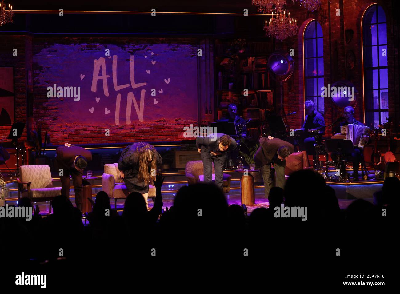 New York, United States. 28th Jan, 2025. Curtain Call for All In ...