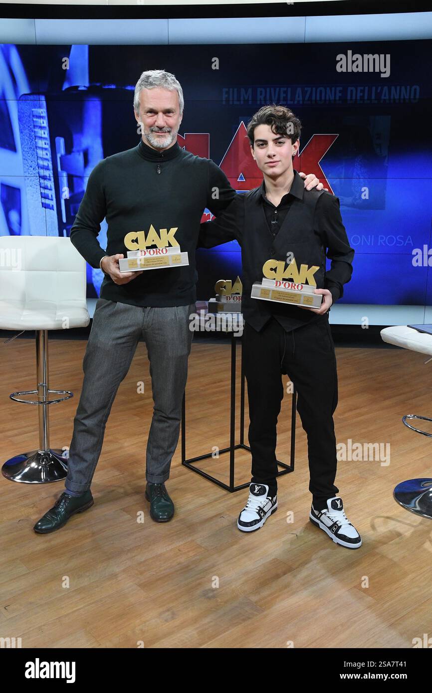Rome, Italy. 28th Jan, 2025. Rome, Sky Studios Ciak D'Oro 2025, In the ...
