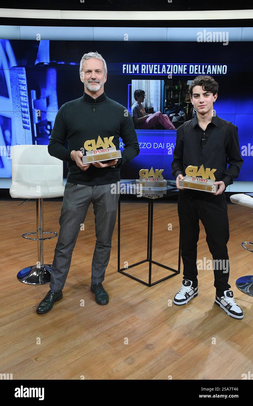Rome, Italy. 28th Jan, 2025. Rome, Sky Studios Ciak D'Oro 2025, In the ...