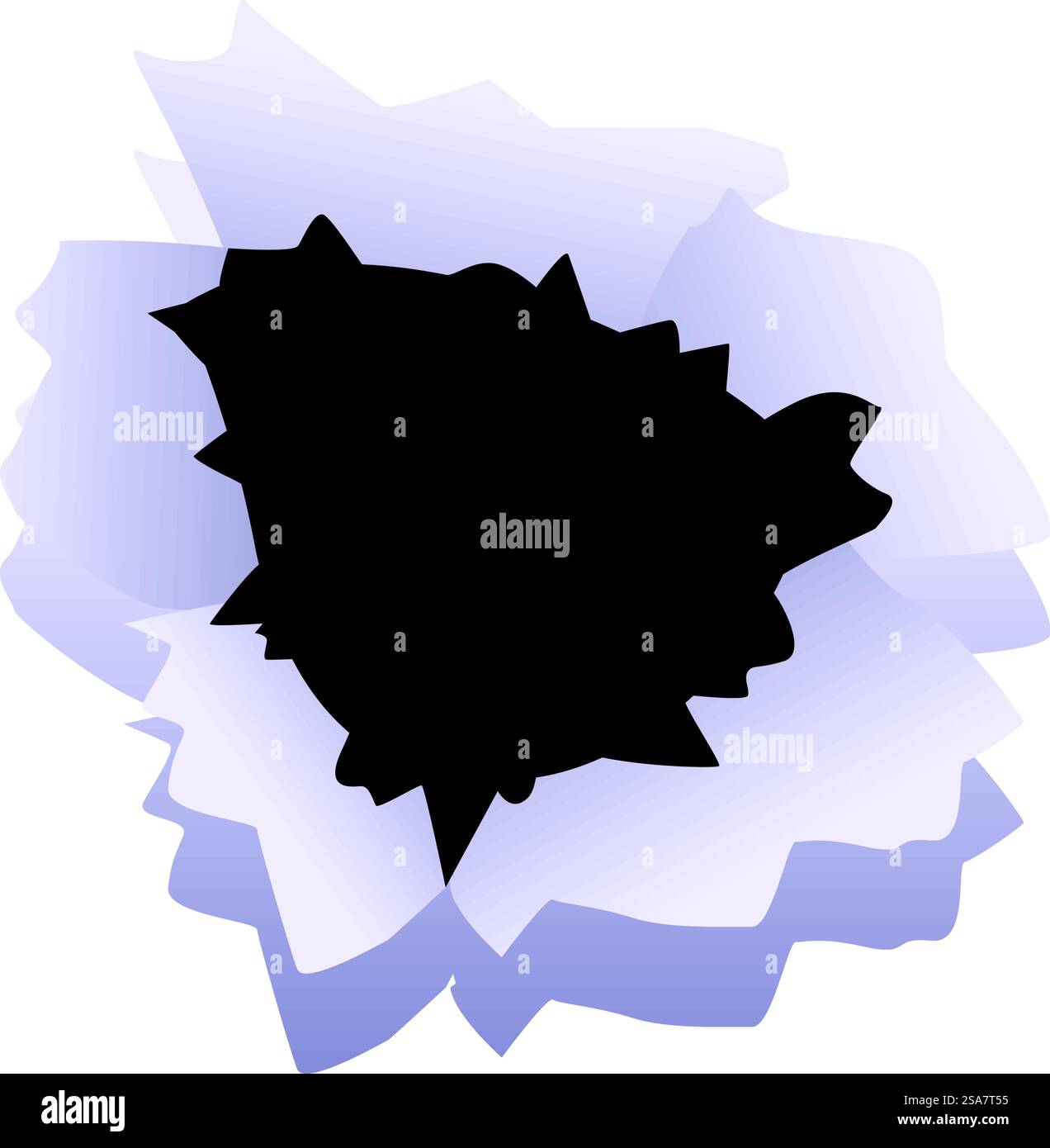 Bullet hole is ripping through multiple layers of paper. Bullet hole ...