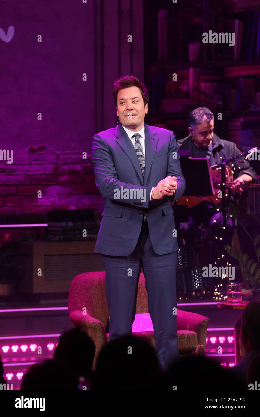 New York, United States. 28th Jan, 2025. Jimmy Fallon during the ...