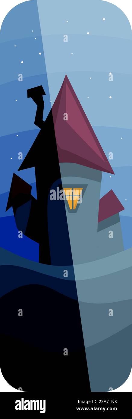 Scary Cartoon Castles