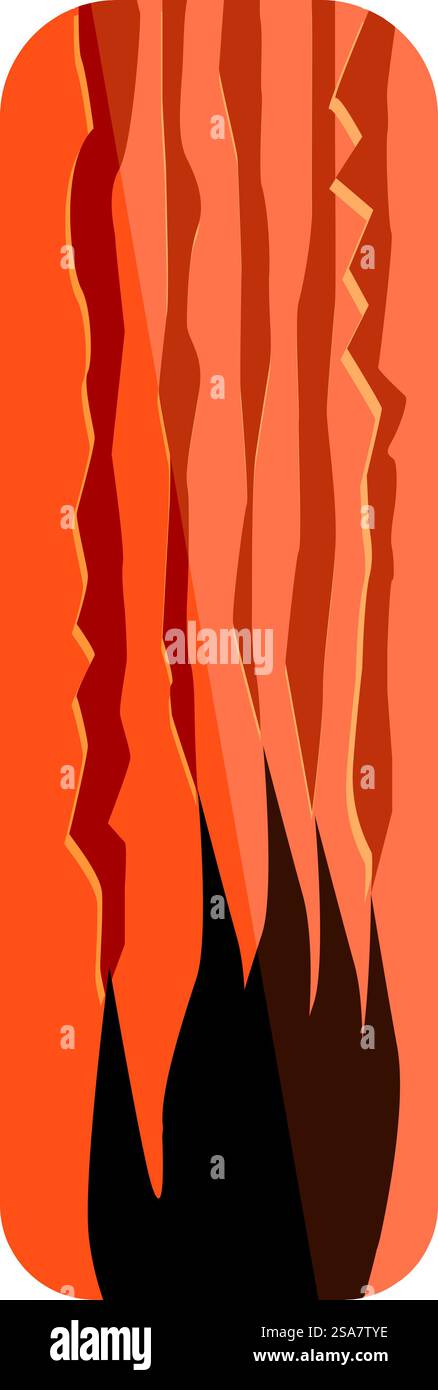 Chocolate bar with flowing filling is isolated on white background ...