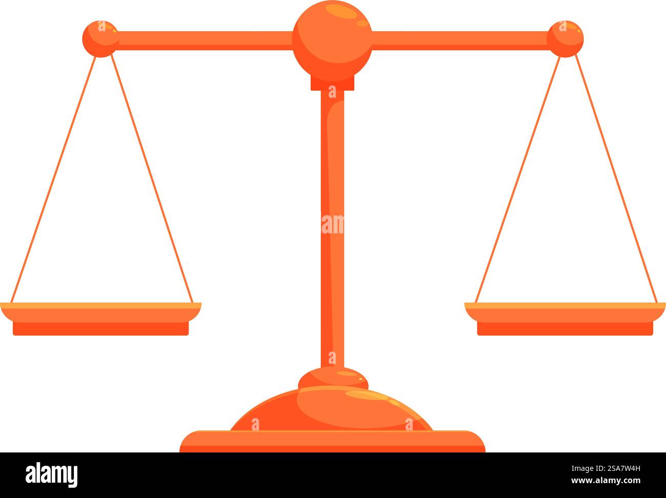 Golden balance scale standing in equilibrium hi-res stock photography ...