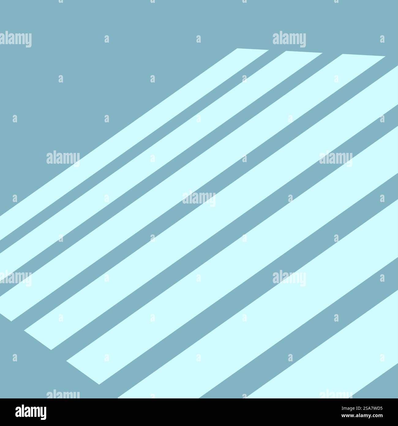 Abstract minimalist background with diagonal lines in blue and gray colors creating a 3d effect ...