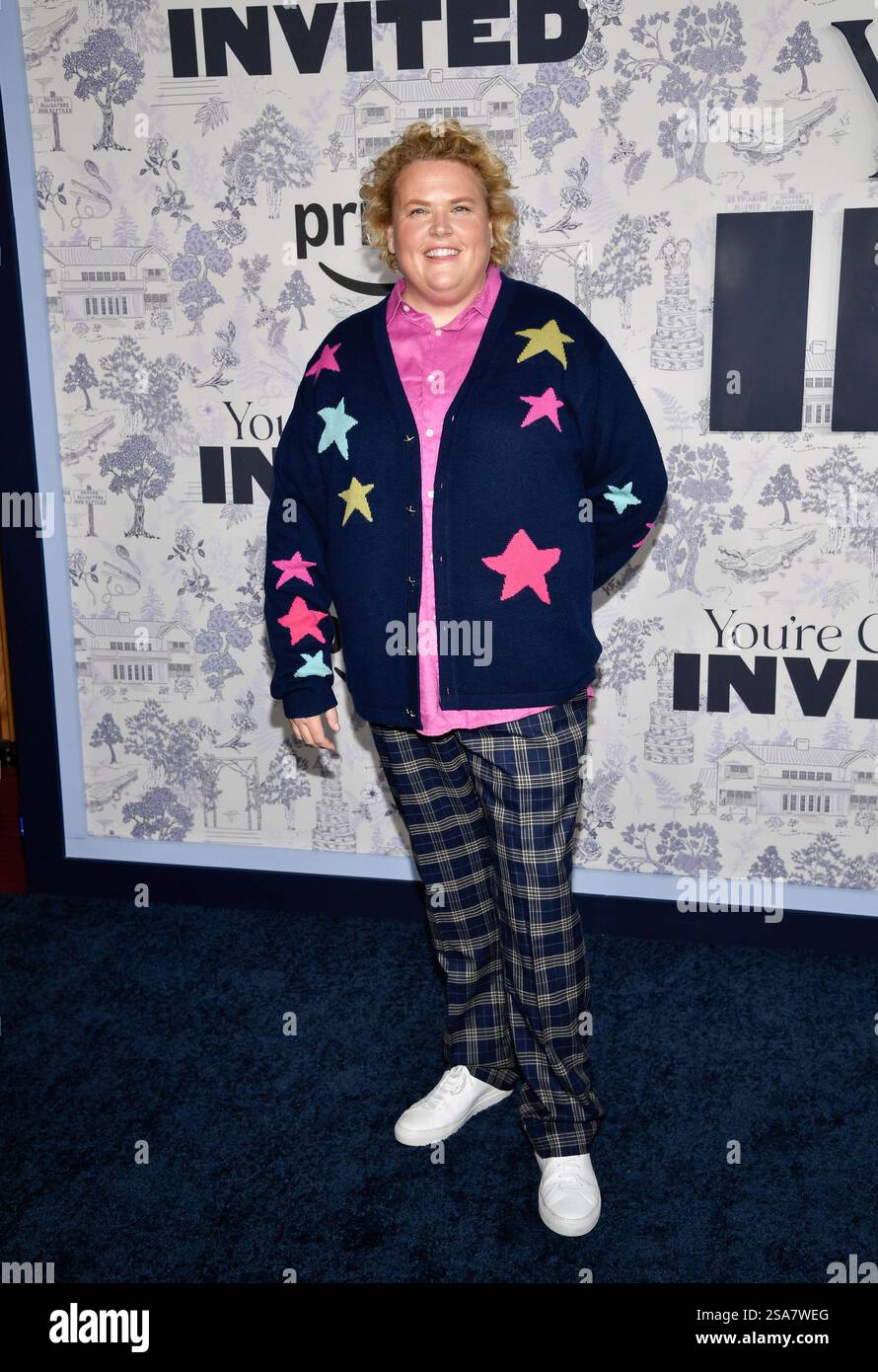 Fortune Feimster attends a special screening of Prime's "You're ...