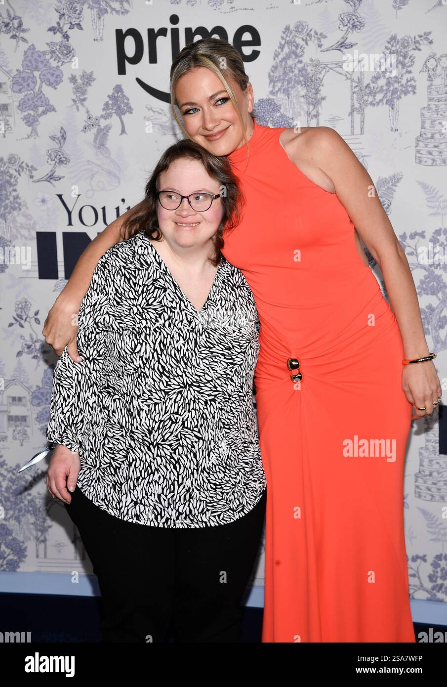 Meredith Hagner, right, and sister Kerry Hagner attend a special ...