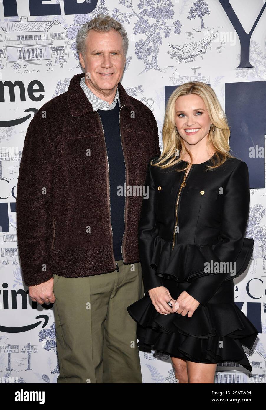Will Ferrell, left, and Reese Witherspoon attend a special screening of ...