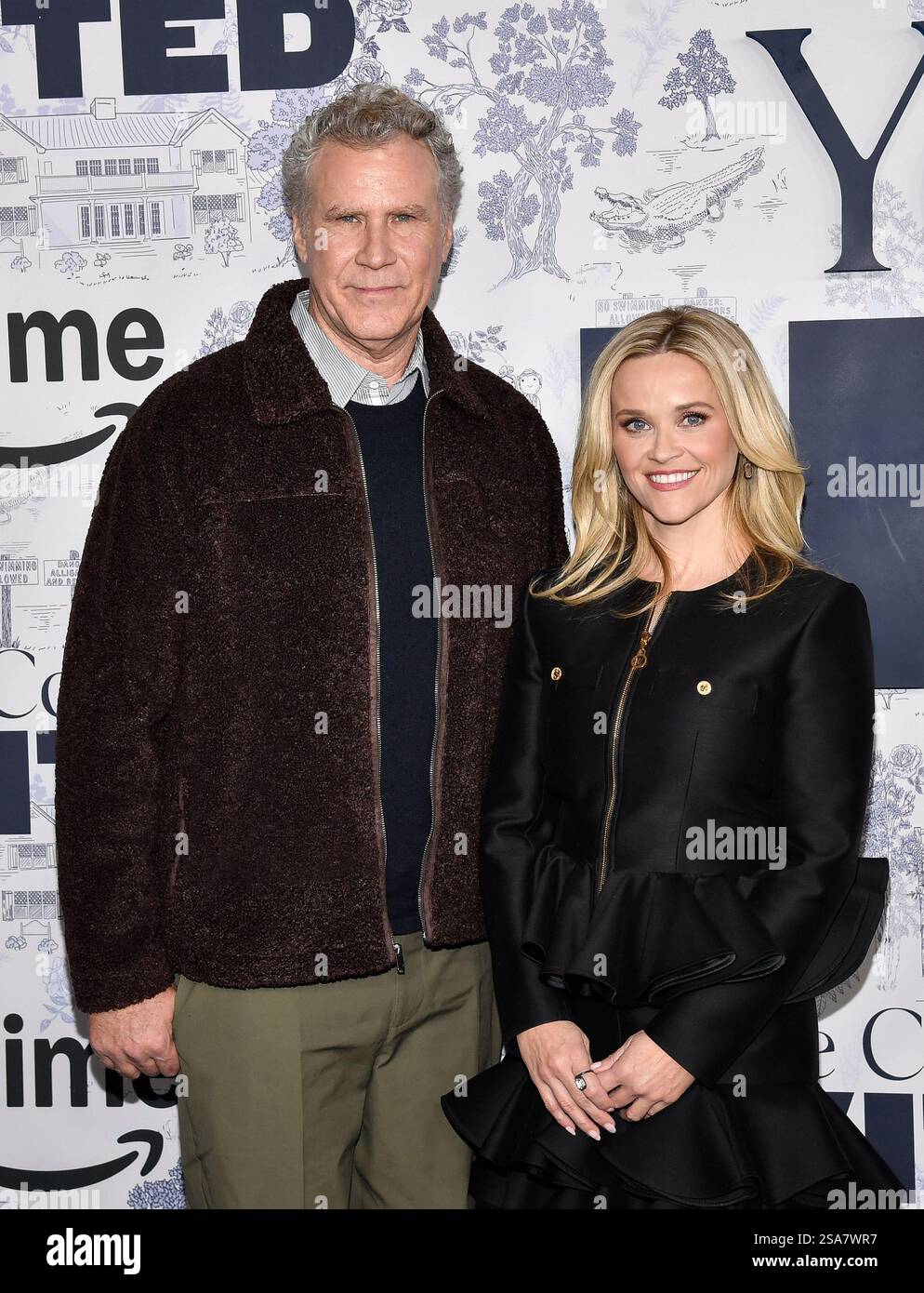 Will Ferrell, left, and Reese Witherspoon attend a special screening of ...