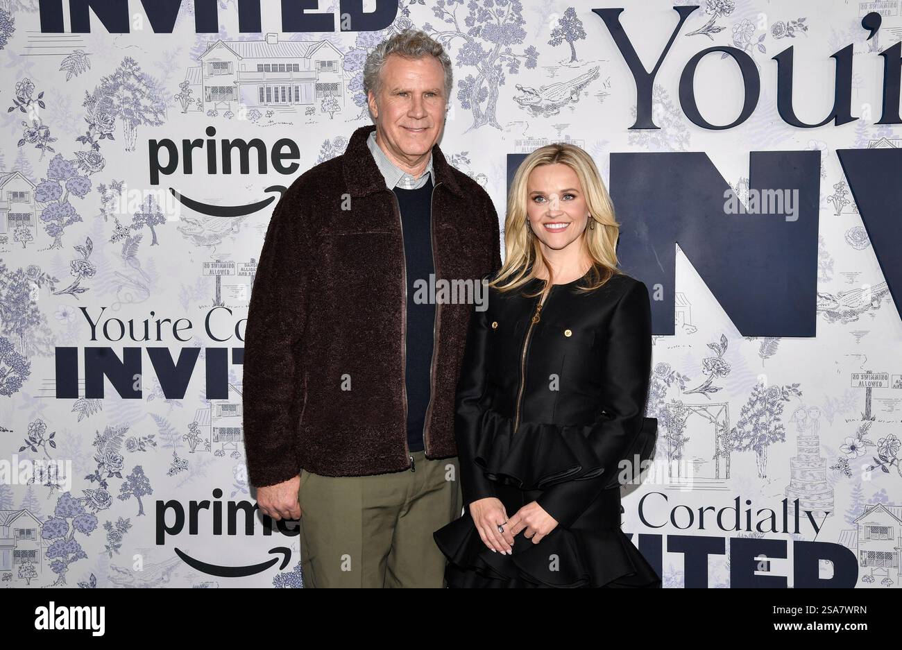 Will Ferrell, left, and Reese Witherspoon attend a special screening of ...