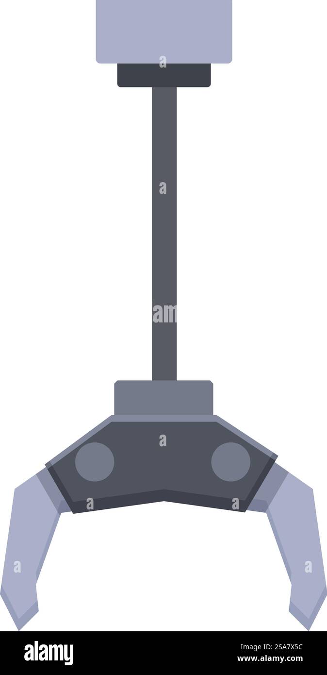 Industrial robotic arm manipulator grabbing holding lifting. Robotic ...