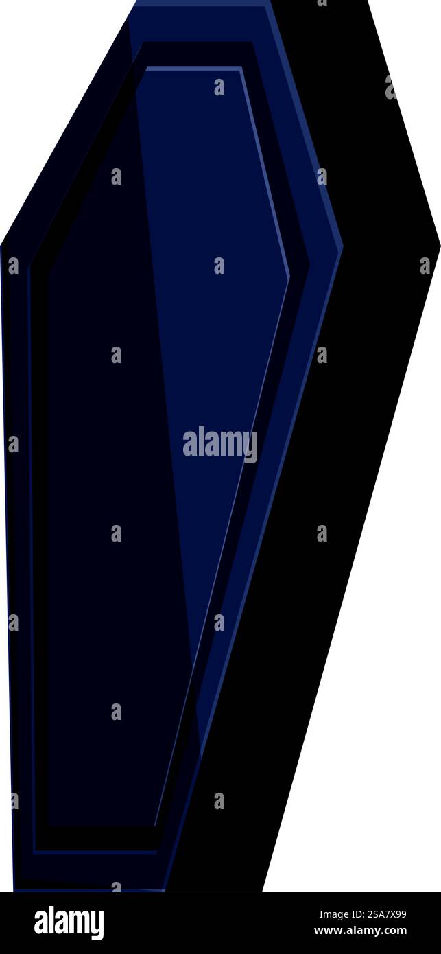 Black coffin standing upright hi-res stock photography and images - Alamy