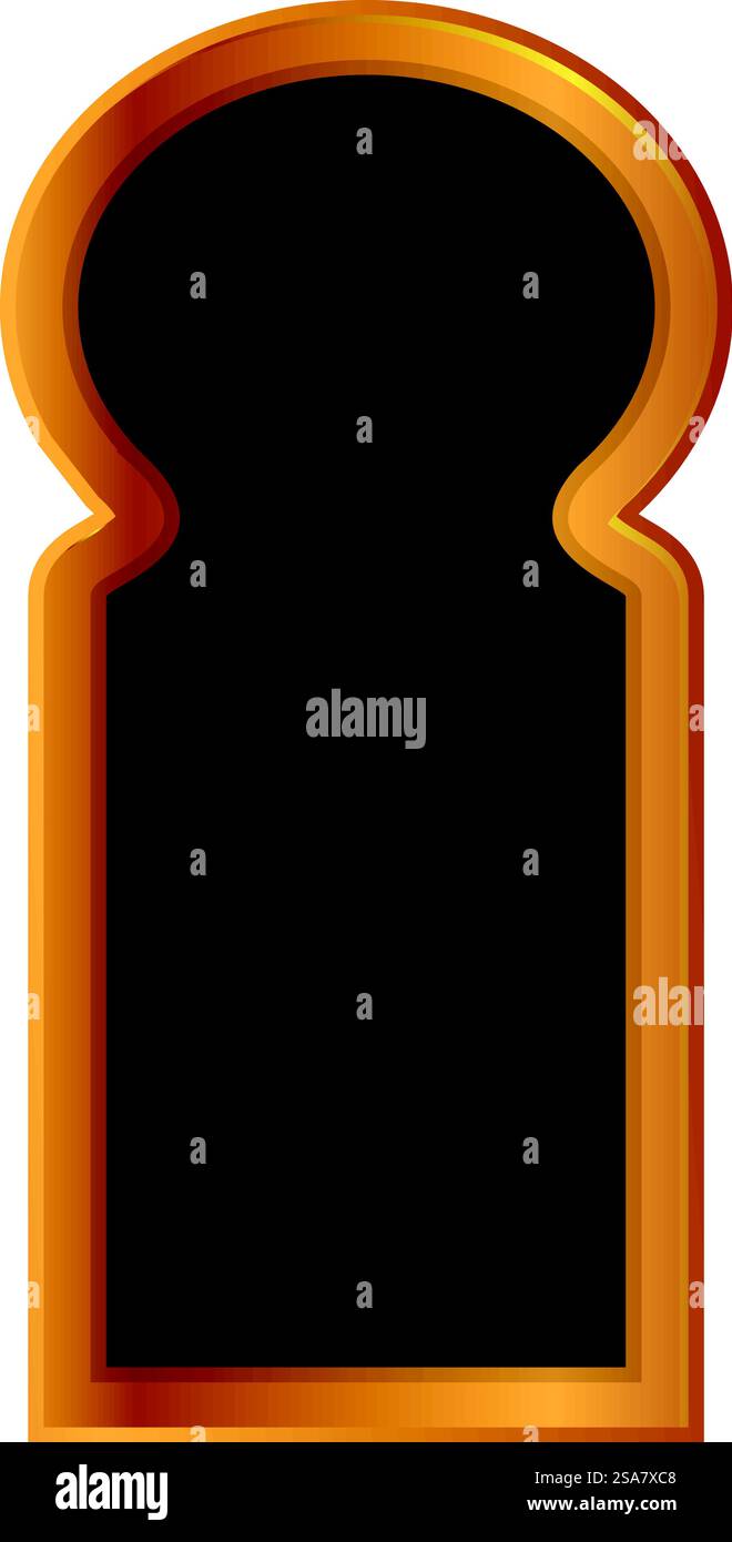 Mosque window detail Stock Vector Images - Alamy