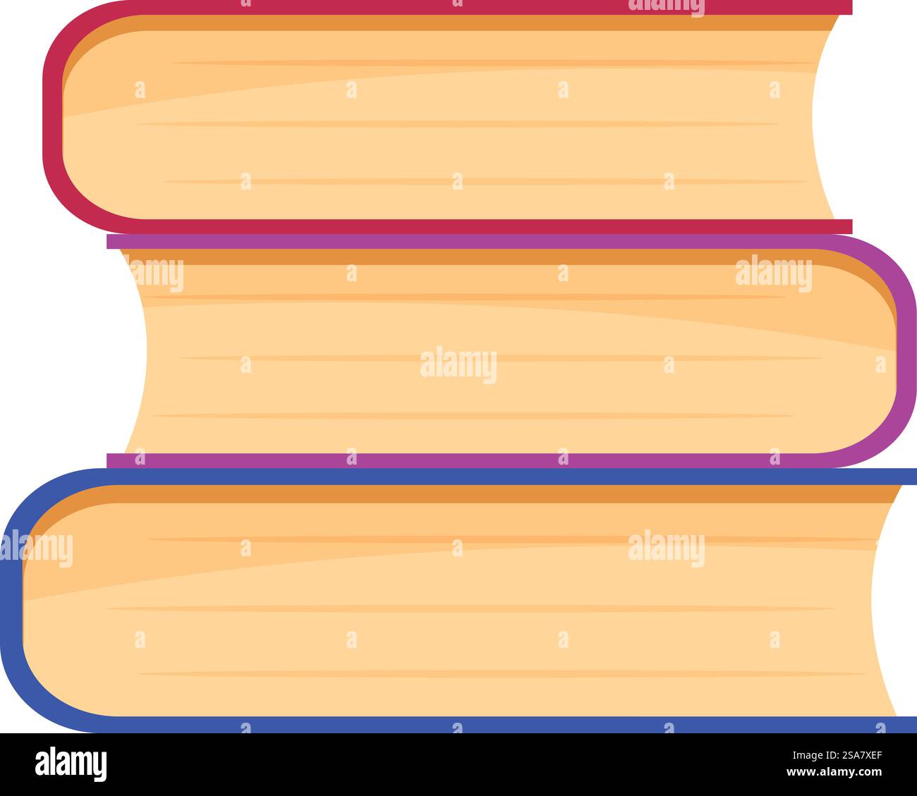 Books study overload Stock Vector Images - Alamy