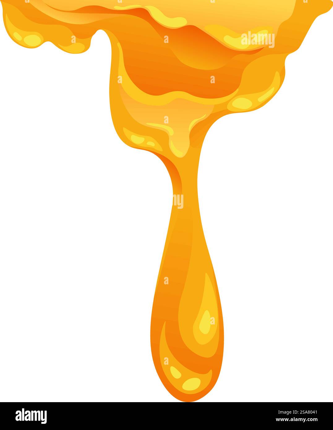 Flowers nectar sweet liquid or fluid. Isolated honey dropping ...