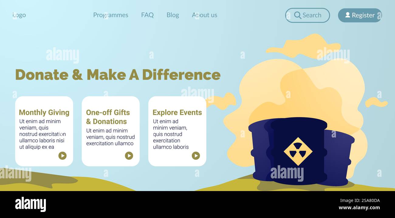 Ecological initiatives and donations to make difference. Saving earths ecosystem and ecology ...