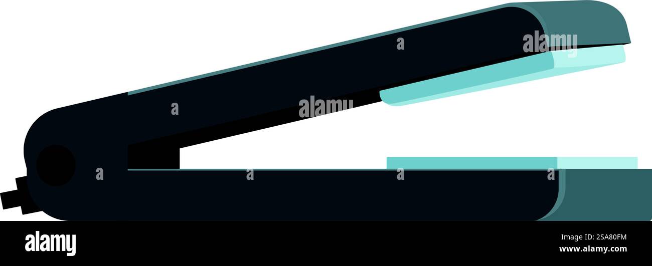Office stapler paper fastening Stock Vector Images - Alamy