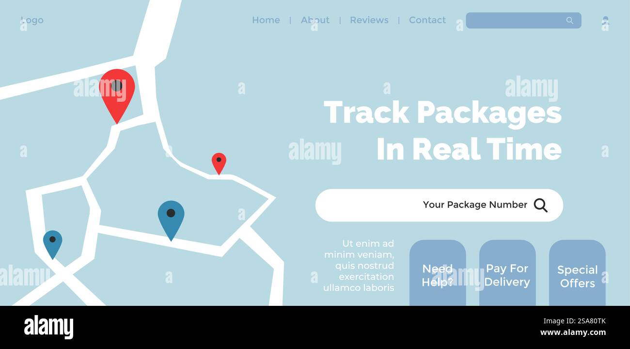 Delivery services, tracking packages online in application. Get to know ...
