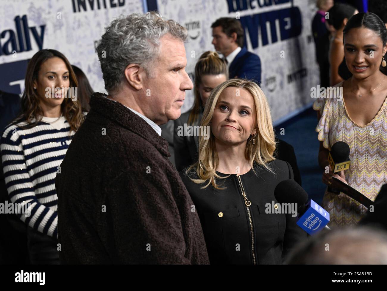 Reese Witherspoon, right, and Will Ferrell attend a special screening ...