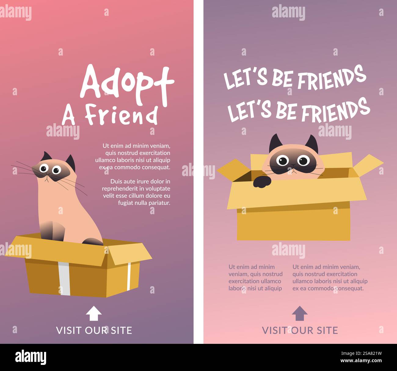 Visit our store and adopt pet, new best friend. Feline animal with ...