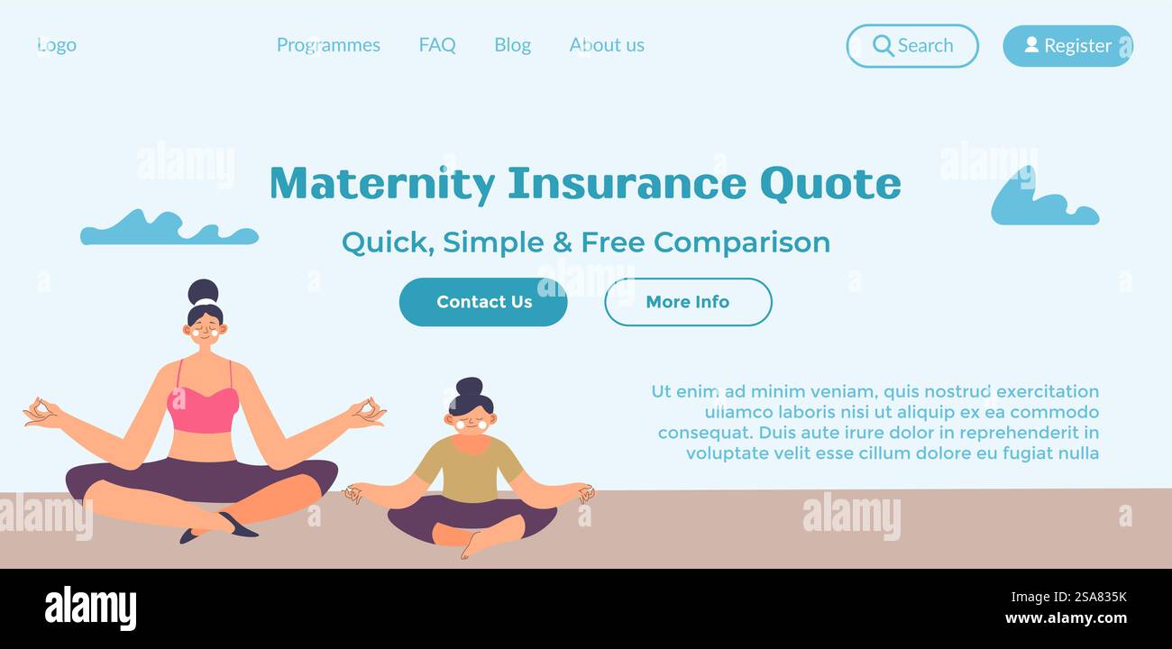 Insurance comparison website Stock Vector Images - Alamy