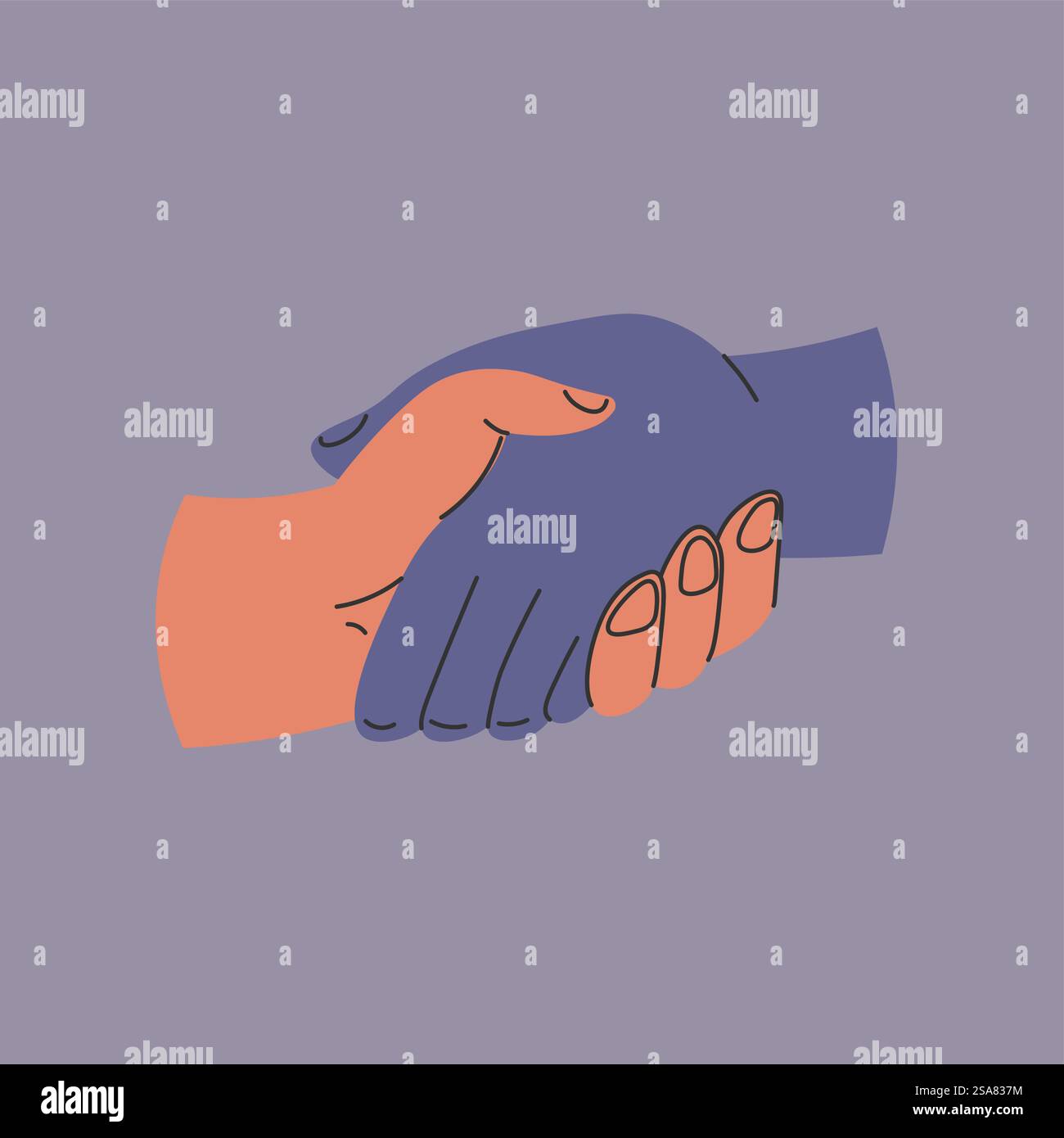 Businessman making hand gestures Stock Vector Images - Alamy