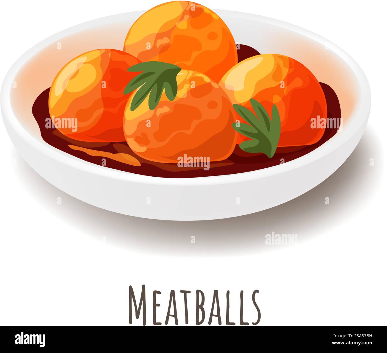 Minced seasoned pork Stock Vector Images - Alamy