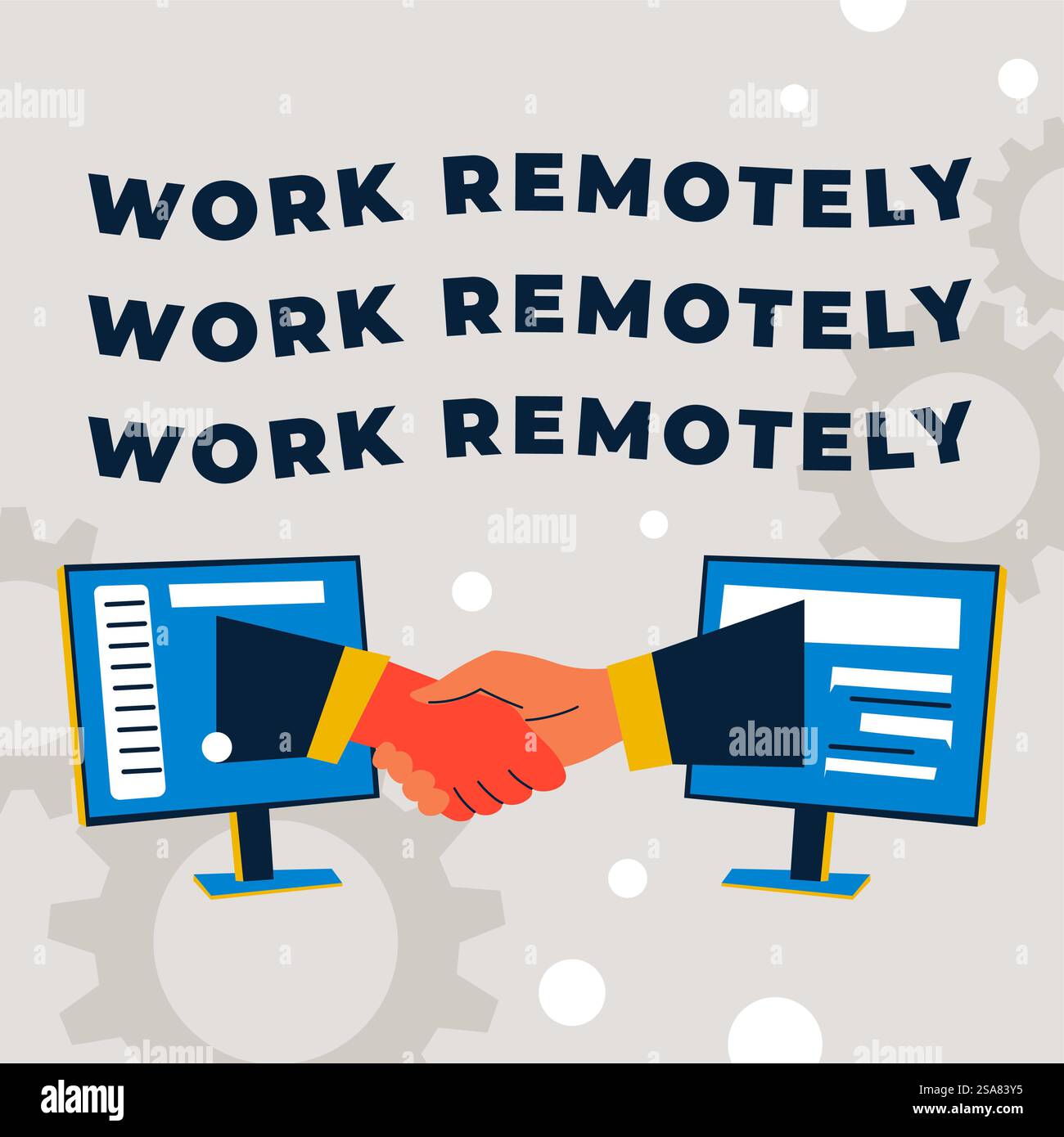 Personal pursuits or professional development, work remotely banner ...