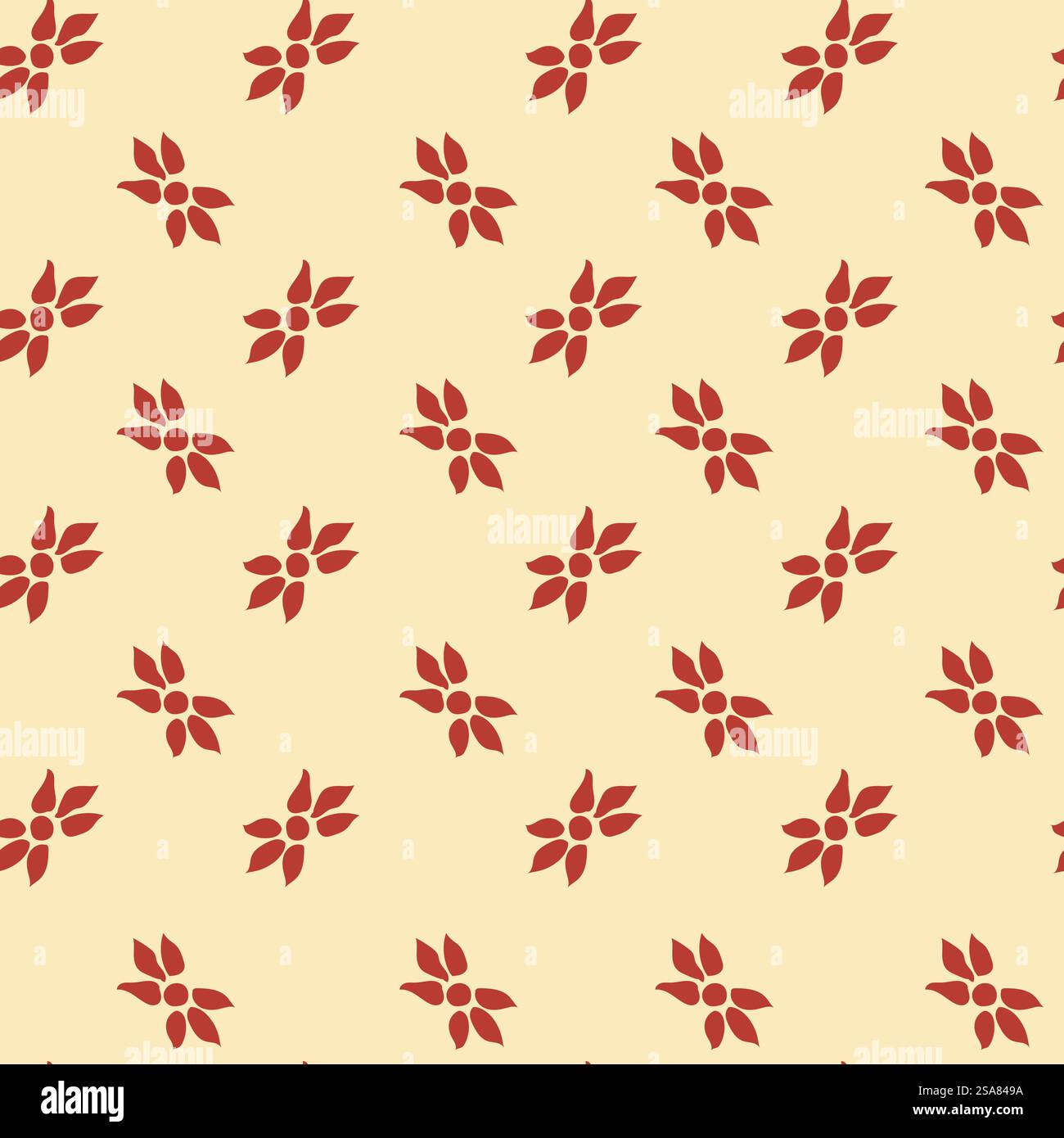 Flowers with petals, flourishing motif. Floral ornament and design for ...
