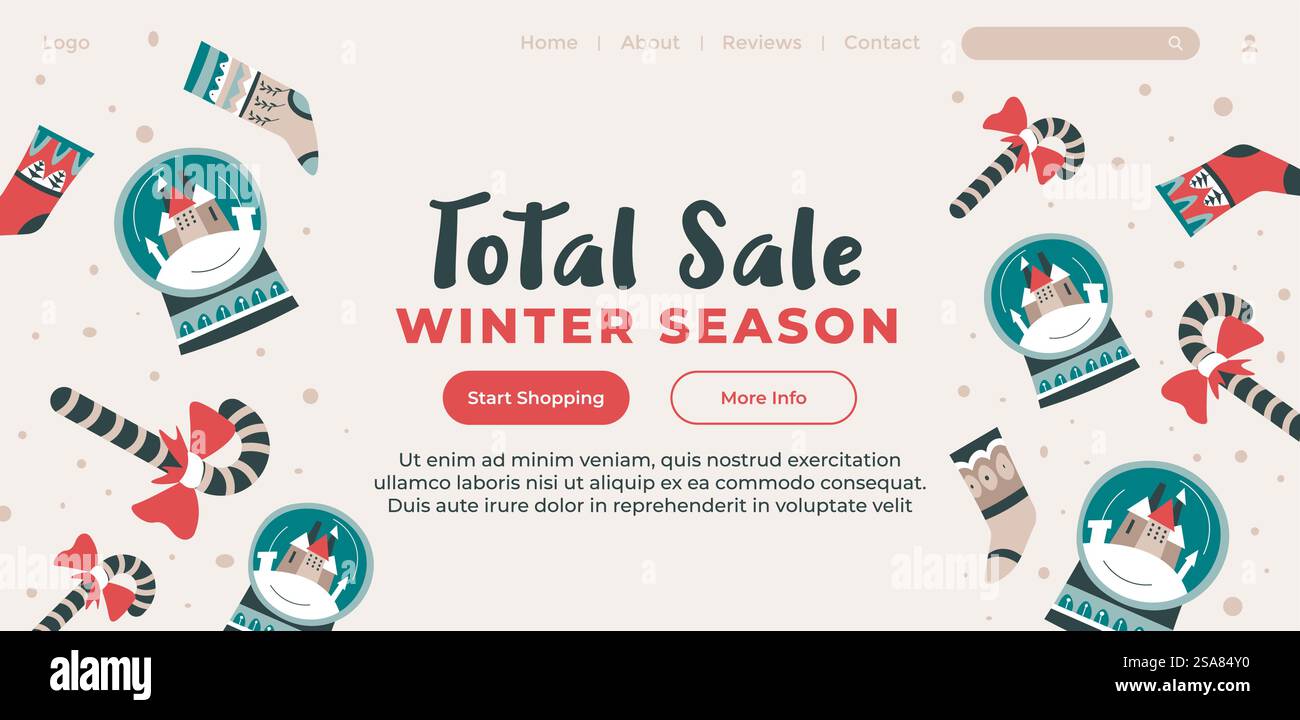 Start christmas shopping Stock Vector Images - Alamy