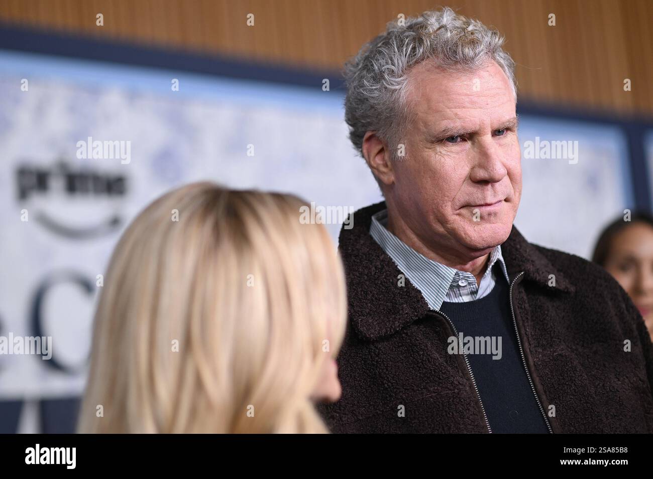 New York, USA. 28th Jan, 2025. Will Ferrell attends the screening of ...