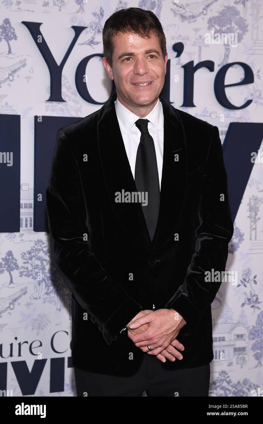 New York, USA. 28th Jan, 2025. Nicholas Stoller attends the screening ...