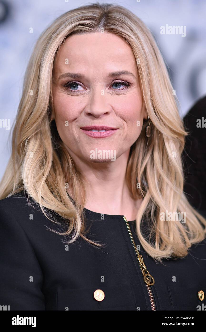 New York, USA. 28th Jan, 2025. Reese Witherspoon attends the screening ...