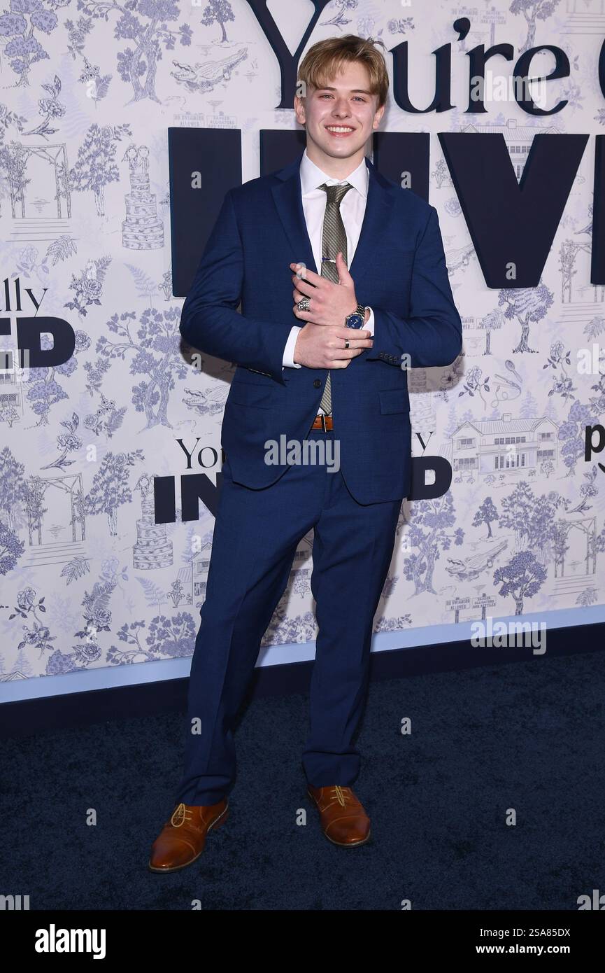 New York, USA. 28th Jan, 2025. Lion Way attends the screening of 'You ...