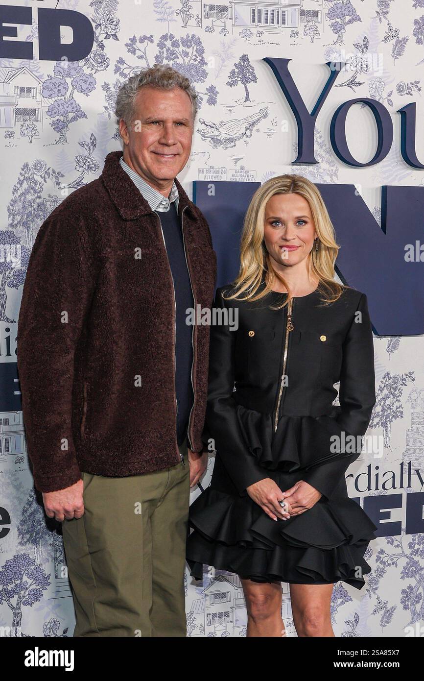 Ny. 28th Jan, 2025. Will Ferrell, Reese Witherspoon at arrivals for YOU ...