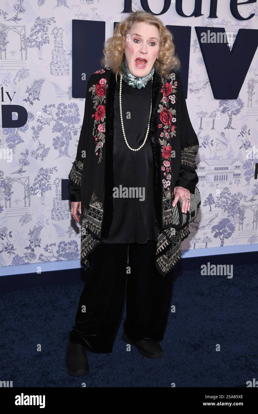 New York, USA. 28th Jan, 2025. Celia Weston attends the screening of ...