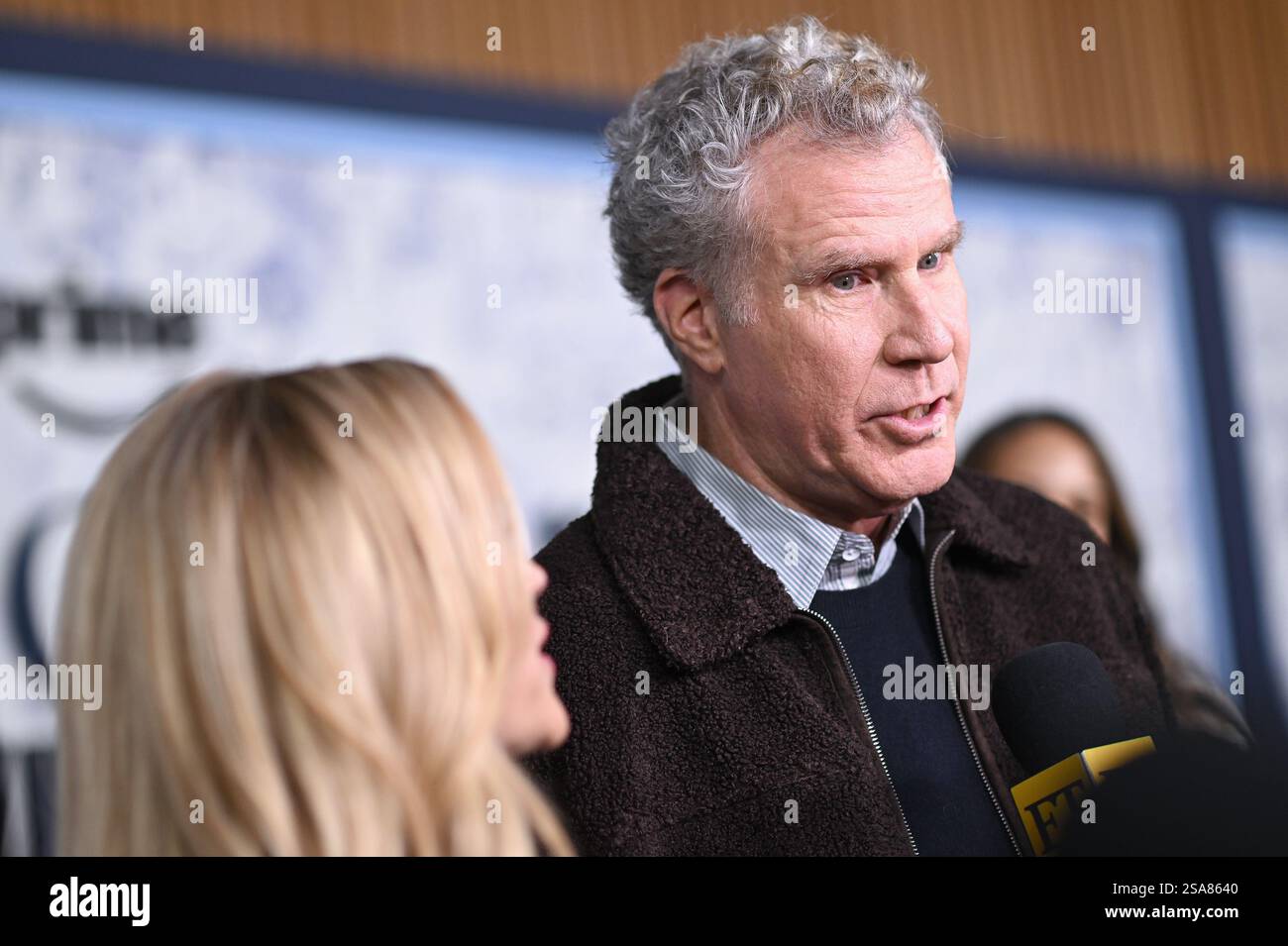 New York, USA. 28th Jan, 2025. Will Ferrell attends the screening of ...