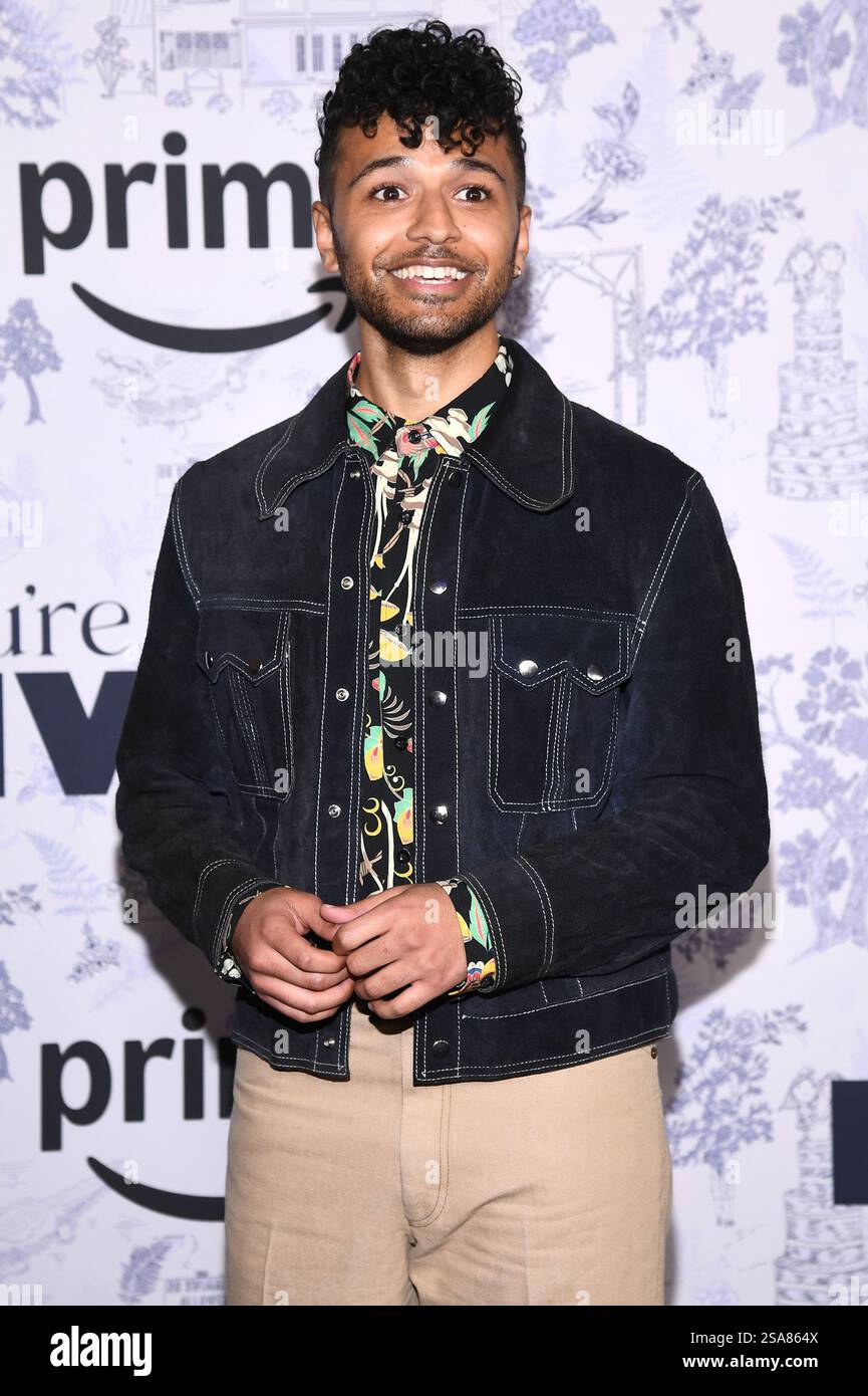 New York, USA. 28th Jan, 2025. Vinny Thomas attends the screening of ...