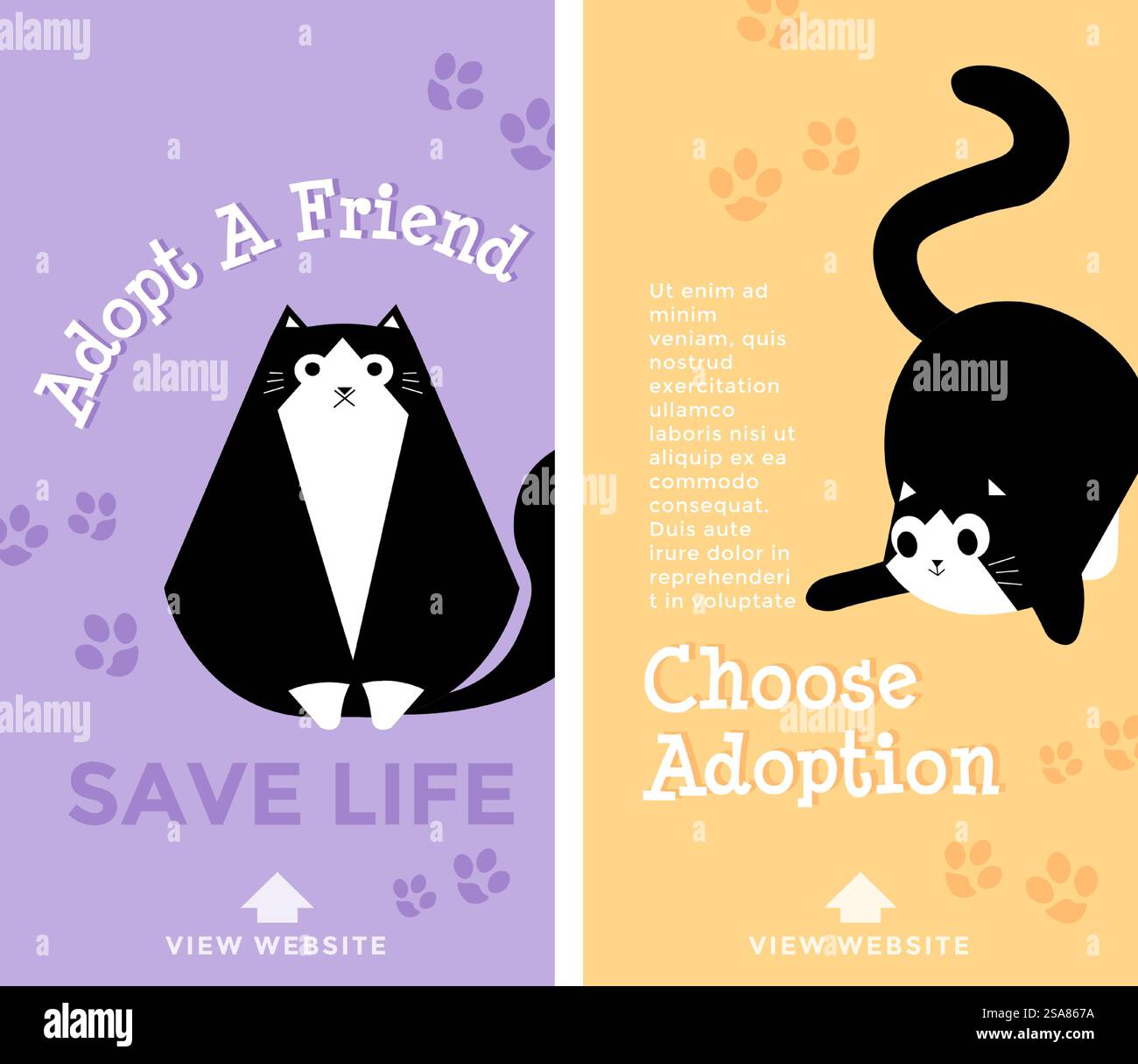 Foster kittens Stock Vector Images - Alamy